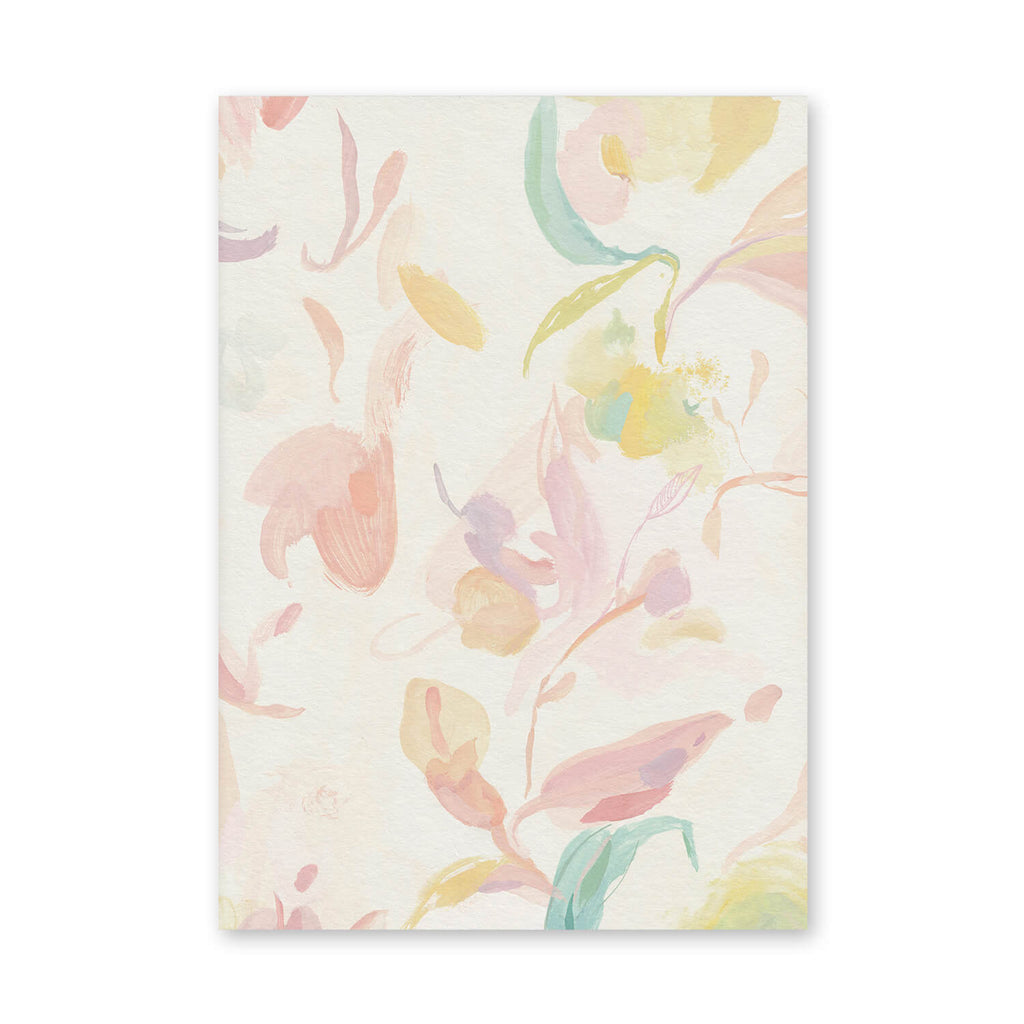 Abstract Blooms Wallpaper Samples – Sian Zeng