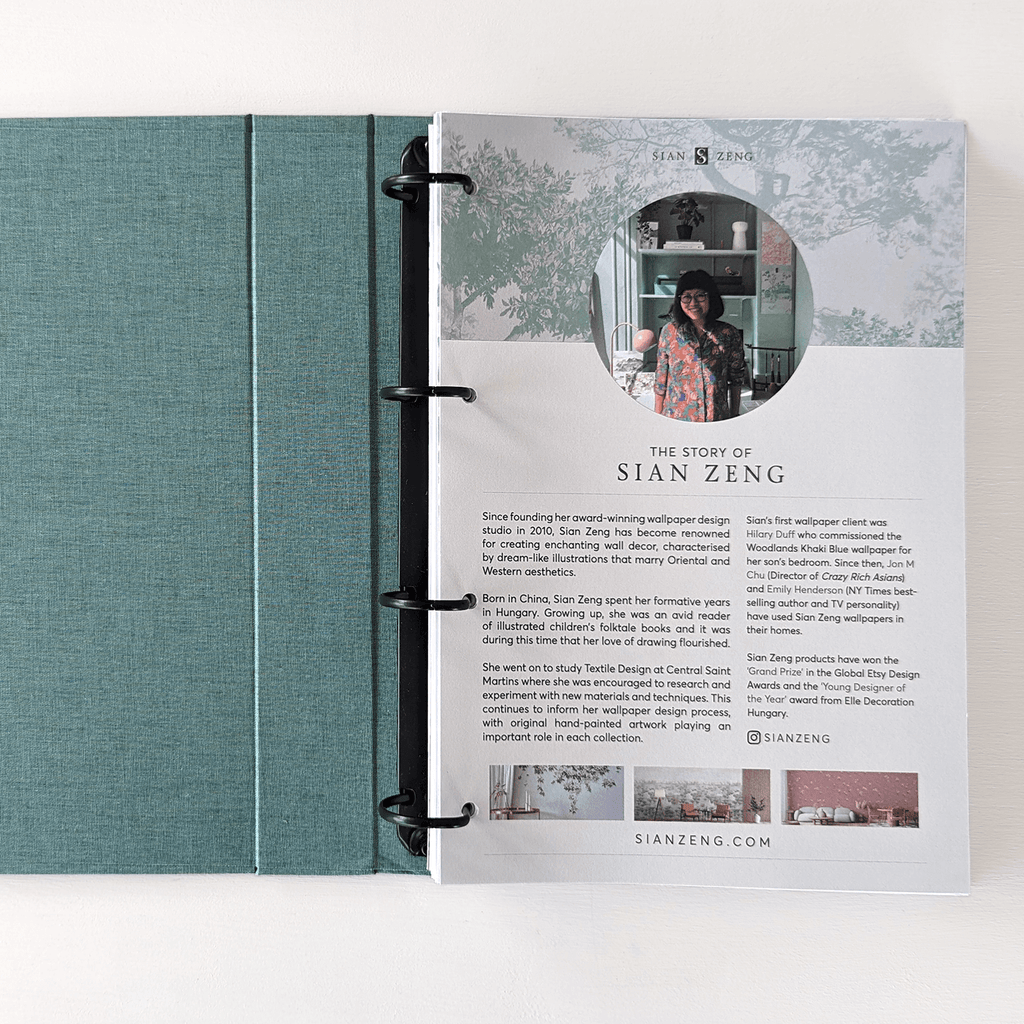 A4 Sample Book – Sian Zeng