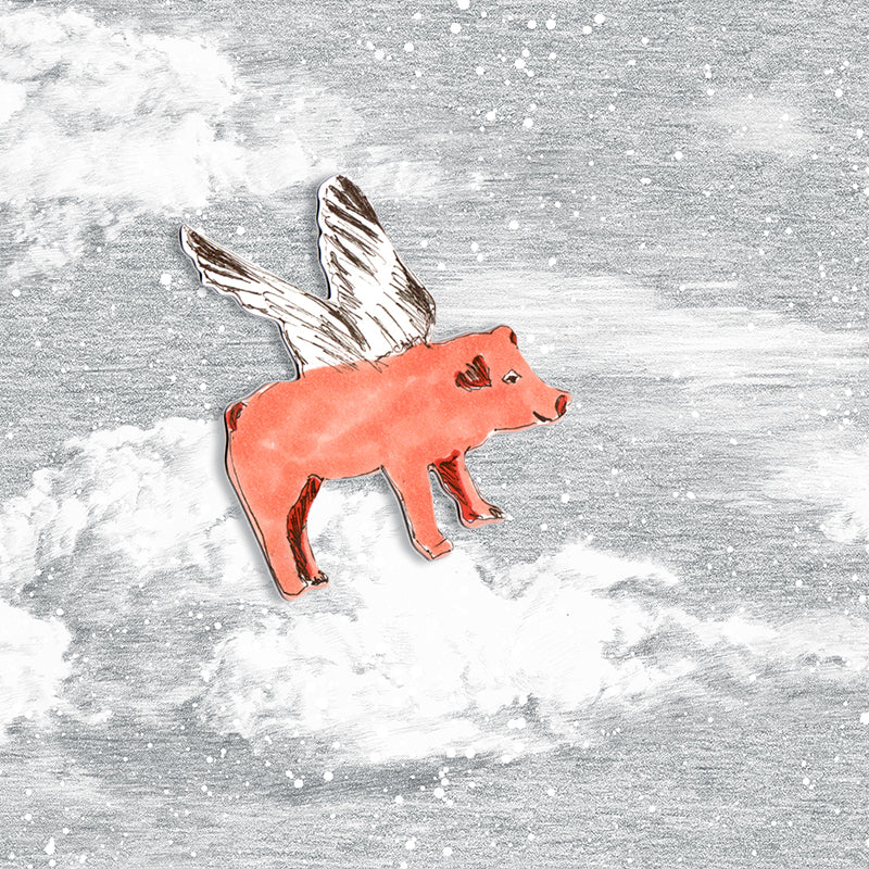 Magnetic Clouds Grey Wallpaper – Sian Zeng